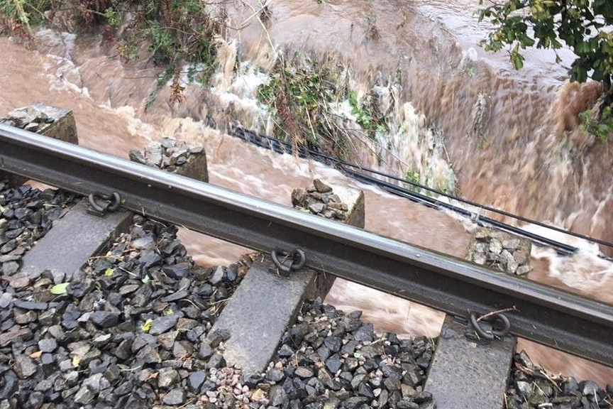 Work underway on Welsh rail embankment collapse | Ground Engineering