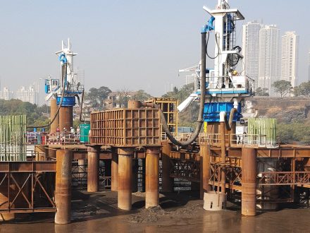 MHWirth pile top drill rigs make progress in Mumbai | Ground ...