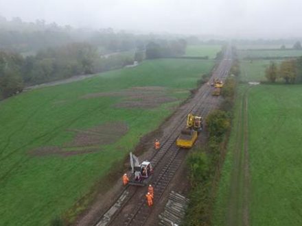 Early reopening of Welsh rail embankment collapse line achieved ...