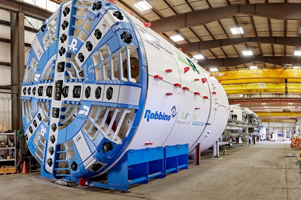 Gallery: First Montreal metro TBM prepares for launch | Ground Engineering