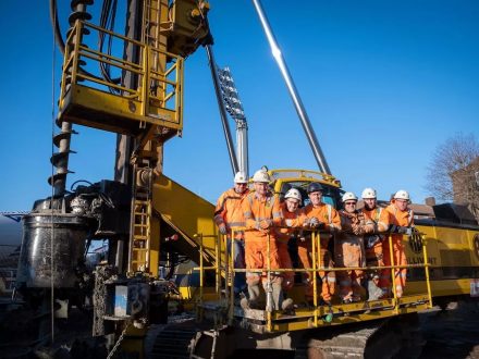 Gallery: Bullivant undertakes Oval cricket ground piling | Ground ...