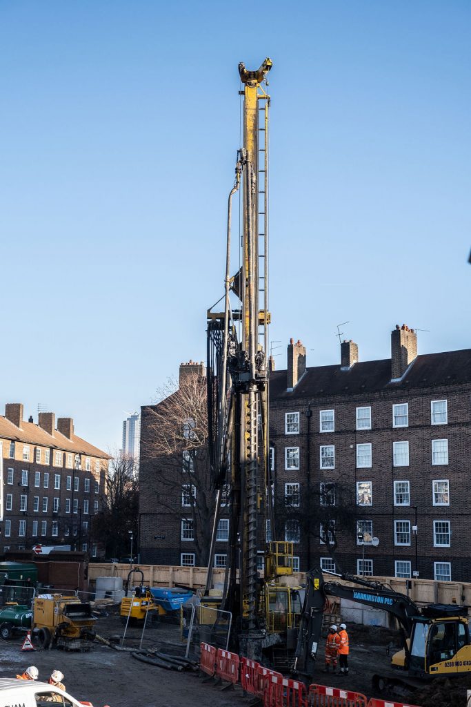 Gallery: Bullivant undertakes Oval cricket ground piling | Ground ...