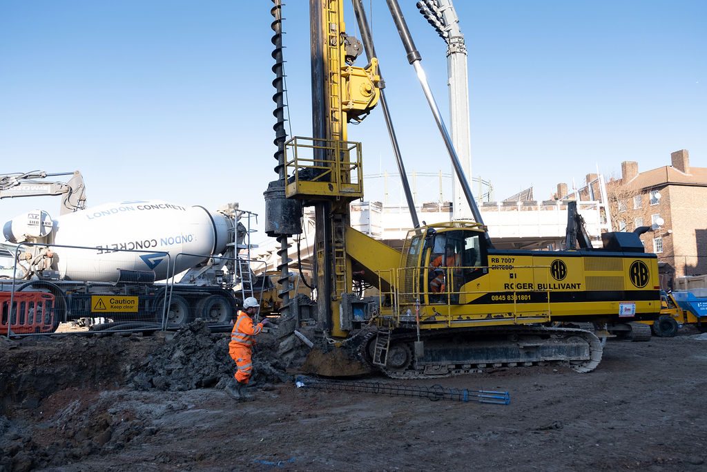 Gallery: Bullivant undertakes Oval cricket ground piling | Ground ...