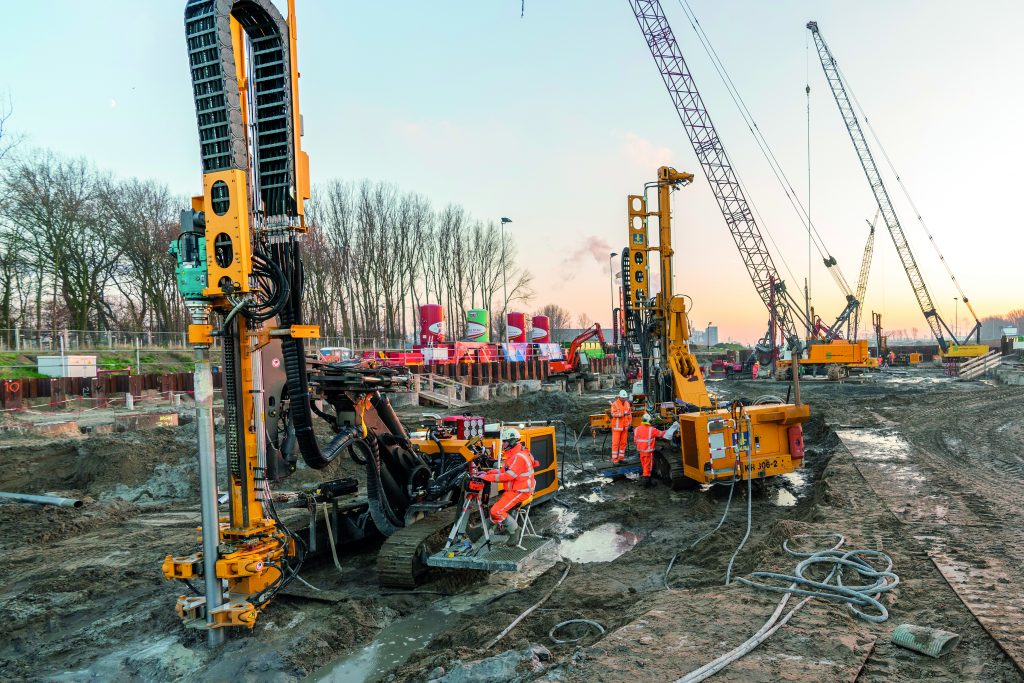 Bauer on target for Rotterdam tunnel piling | Ground Engineering