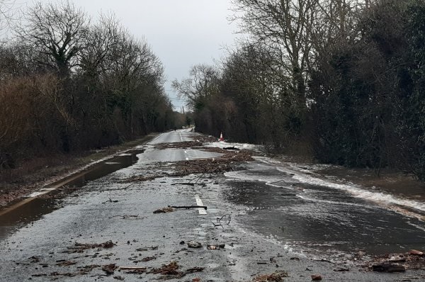 No reopening date for flood damaged A19 | Ground Engineering