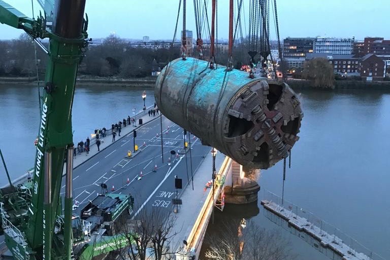 Key pipe jacking scheme completed on Tideway | Ground Engineering