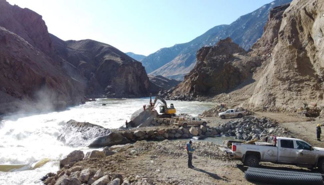 Gallery: Drilling and blasting on Big Bar landslide | Ground Engineering