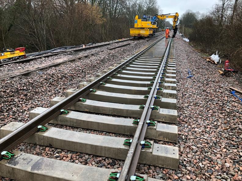 Edenbridge rail line to reopen early after landslip repairs | Ground ...