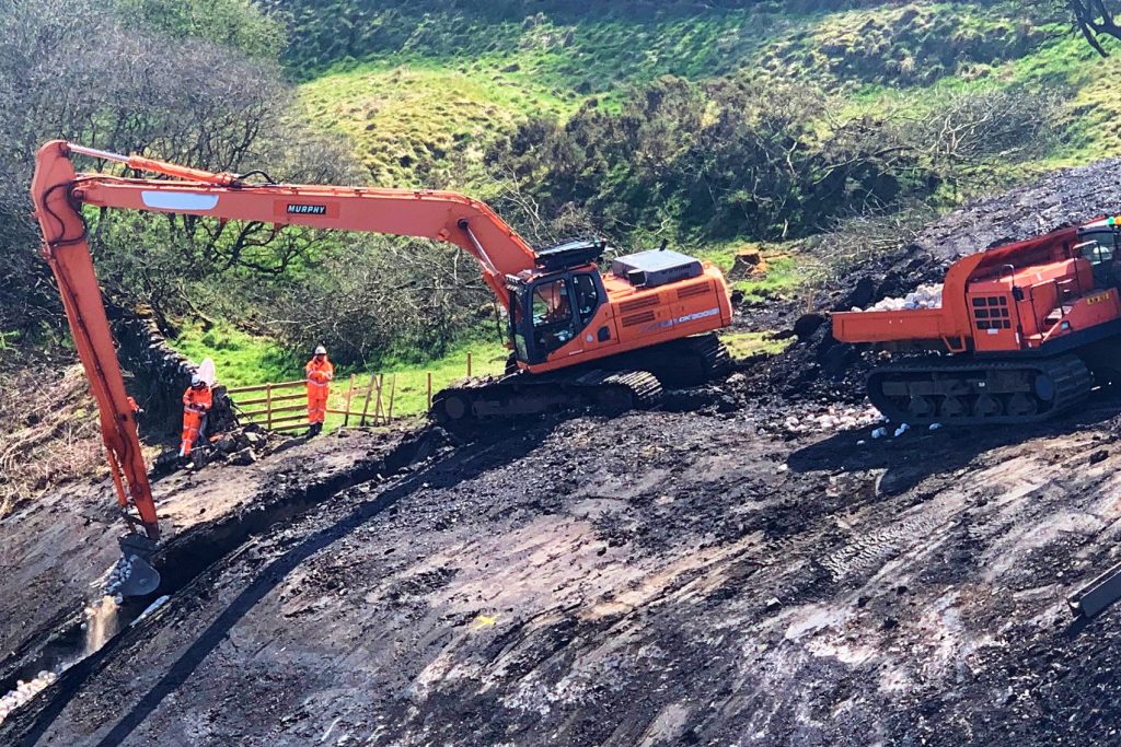 Peak District rail embankment project nears completion | Ground Engineering