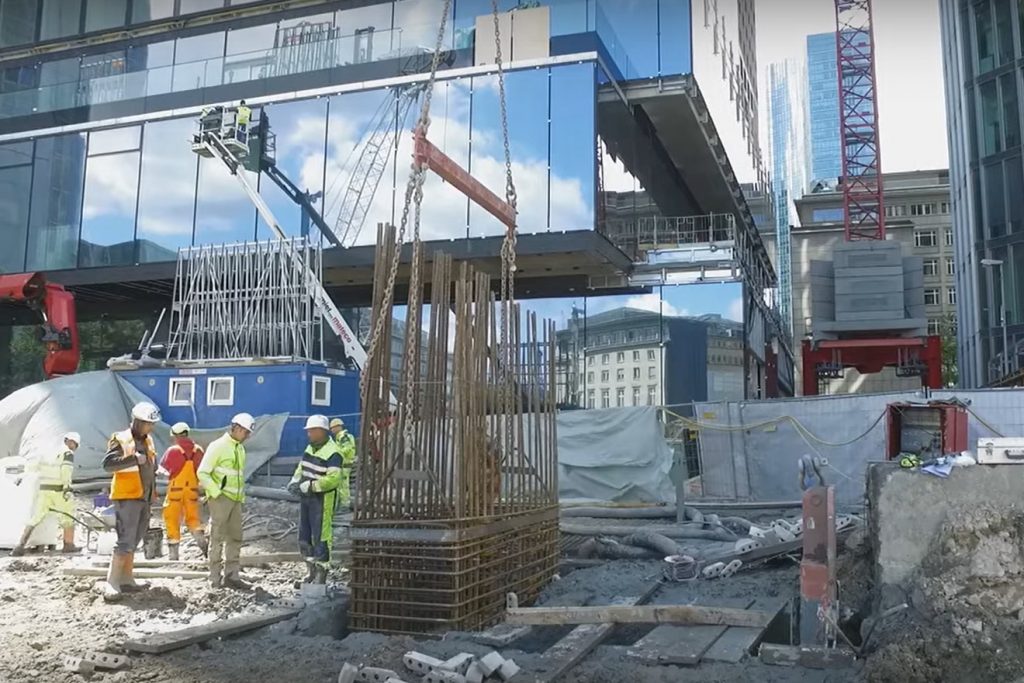 Gallery: Trevi completes foundations for Frankfurt record breakers ...