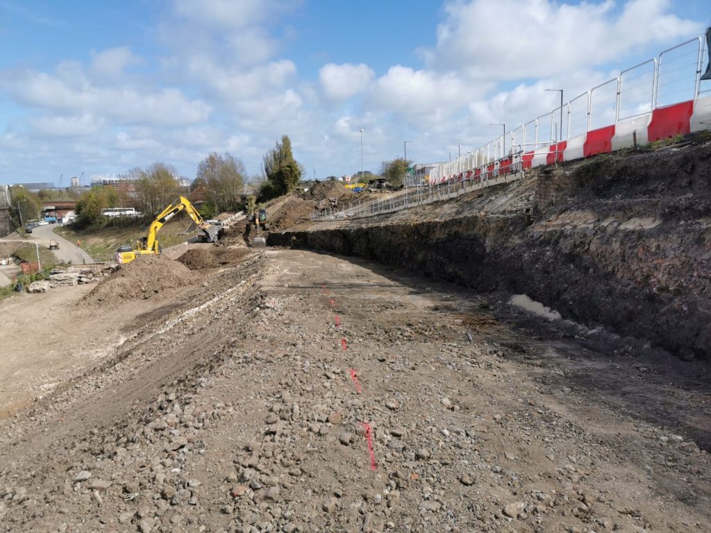 Aarsleff starts soil nailing for Sunderland transport scheme | Ground ...