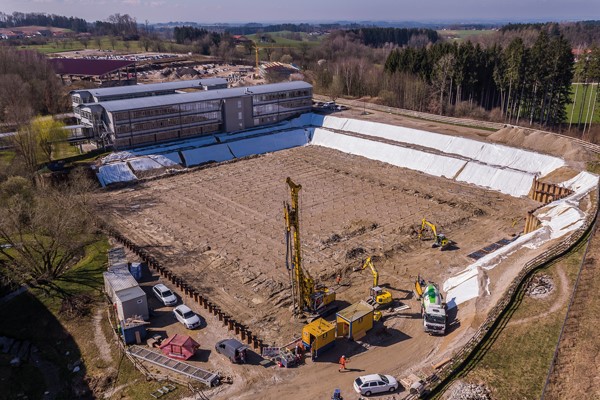 Bauer completes piling for plastics factory expansion | Ground Engineering