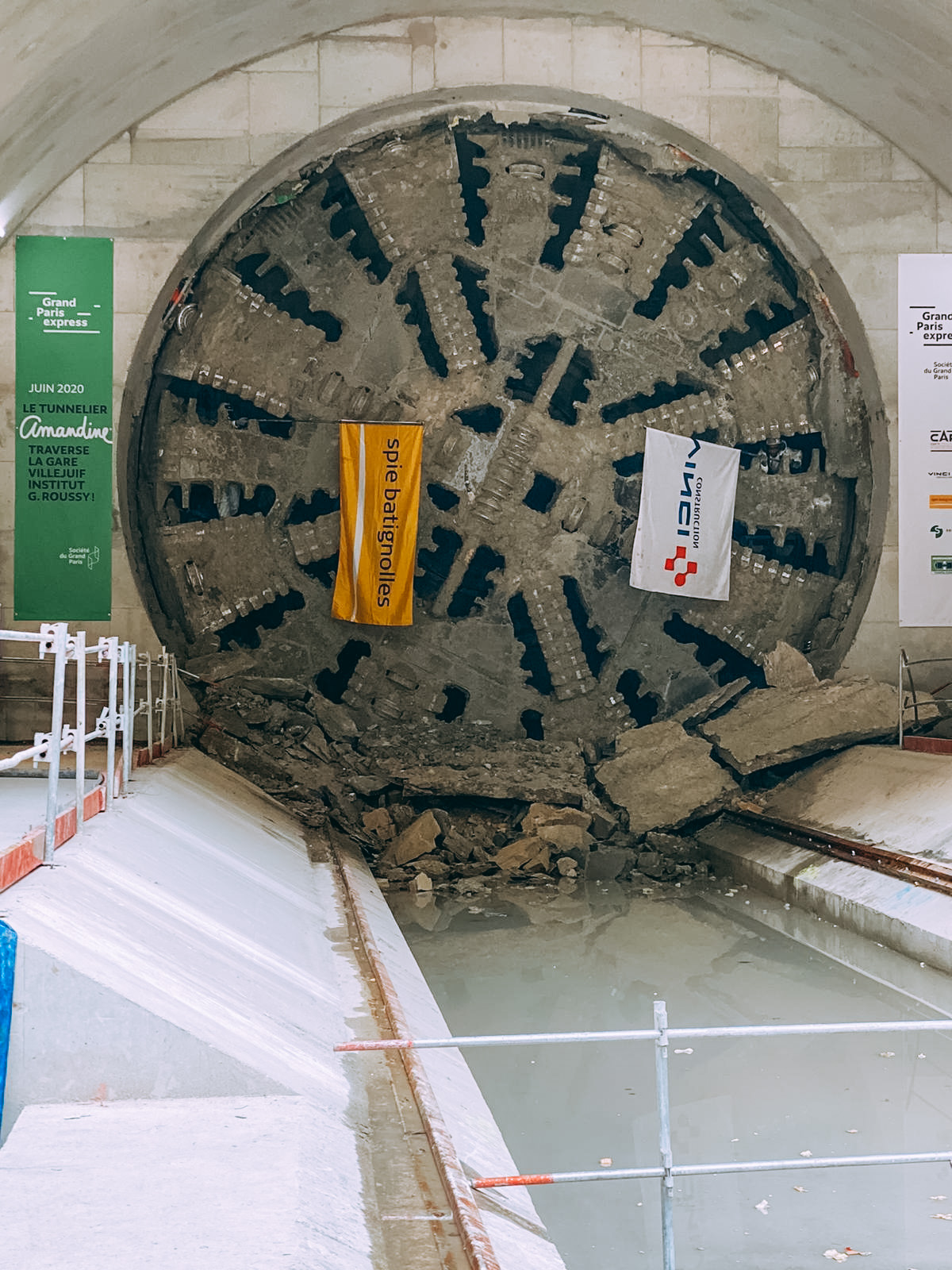TBM breakthrough for Grand Paris Express | Ground Engineering