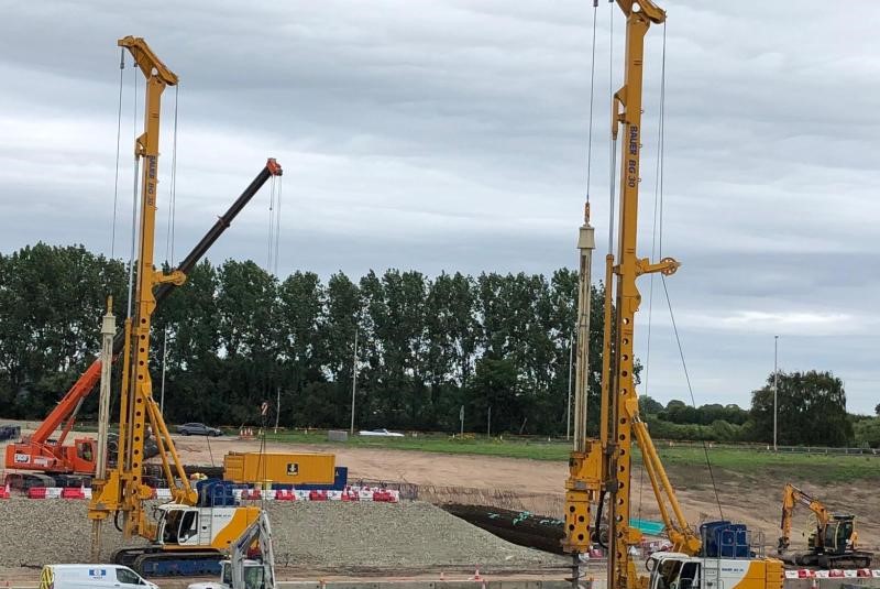 Bauer finishes M6 piling works | Ground Engineering