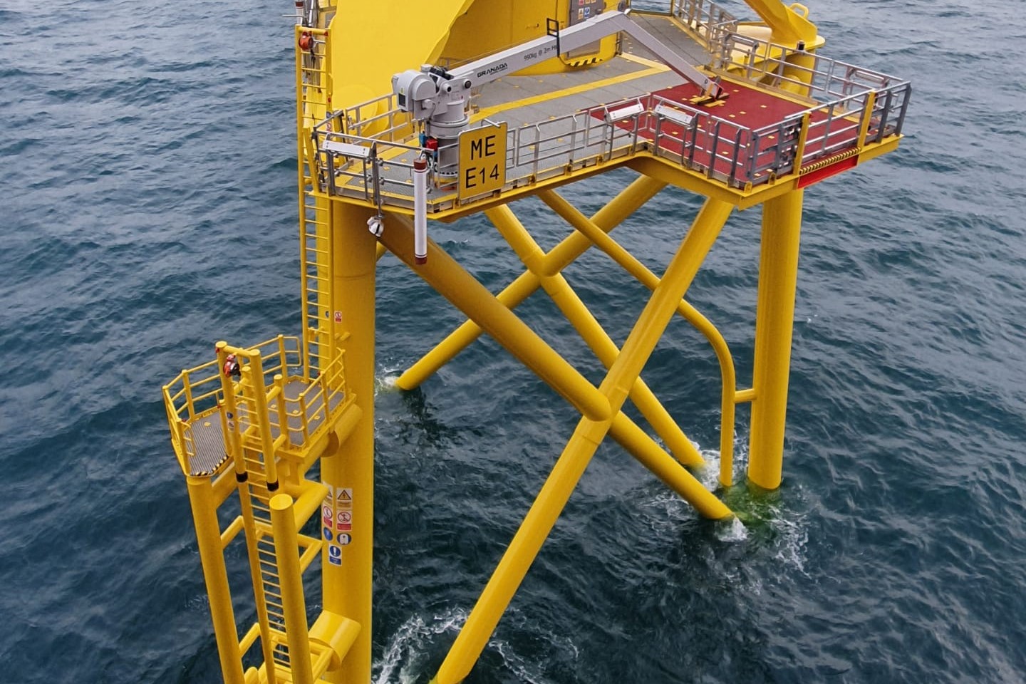 First jacket installed at Moray East offshore wind farm | Ground ...