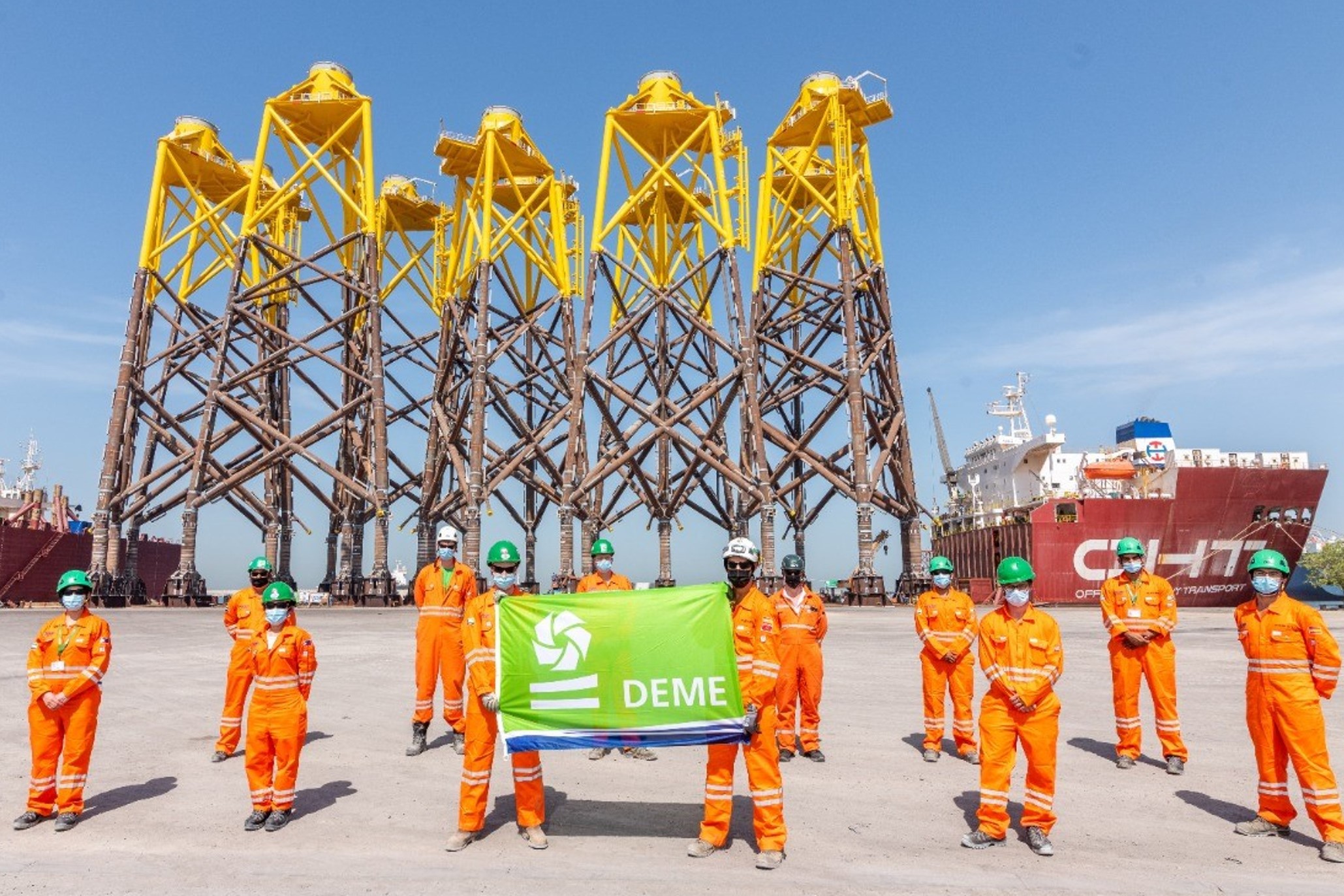 Last foundation jackets heading for Moray East offshore wind farm ...
