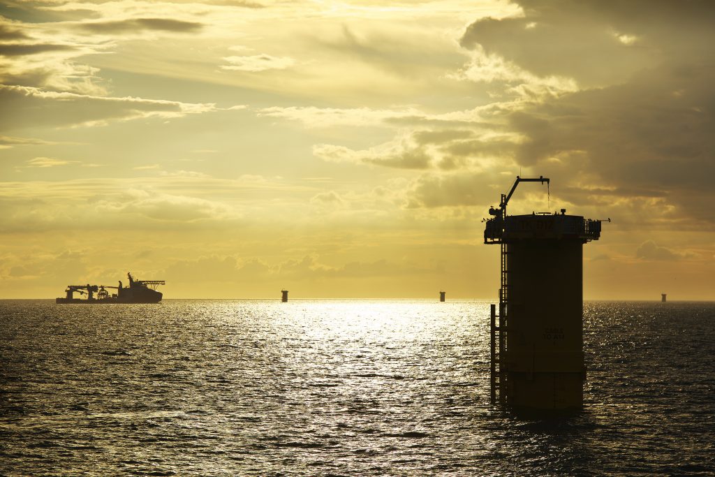 Turbine foundations completed at Triton Knoll offshore wind farm ...