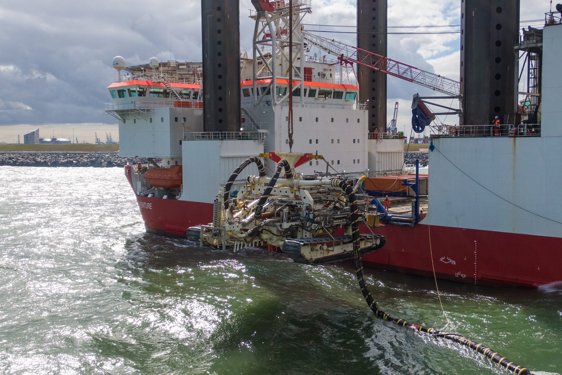 Van Oord to dig trenches for offshore wind farm grid connection ...