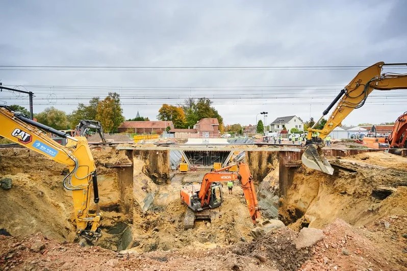 Besix builds tunnel, bridges for Belgian rail scheme | Ground Engineering