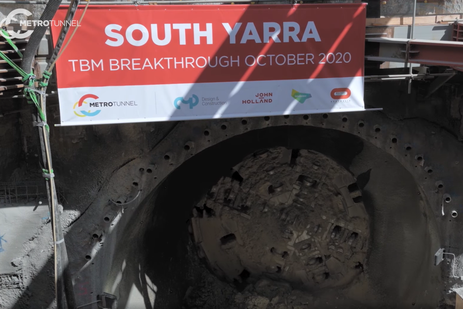 Video: Latest Melbourne Metro Tunnel TBM breakthrough | Ground Engineering