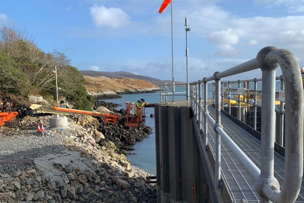 Piling begins on Scottish marine infrastructure project | Ground ...