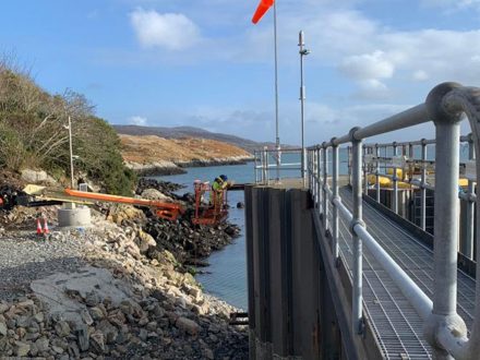 Piling begins on Scottish marine infrastructure project | Ground ...