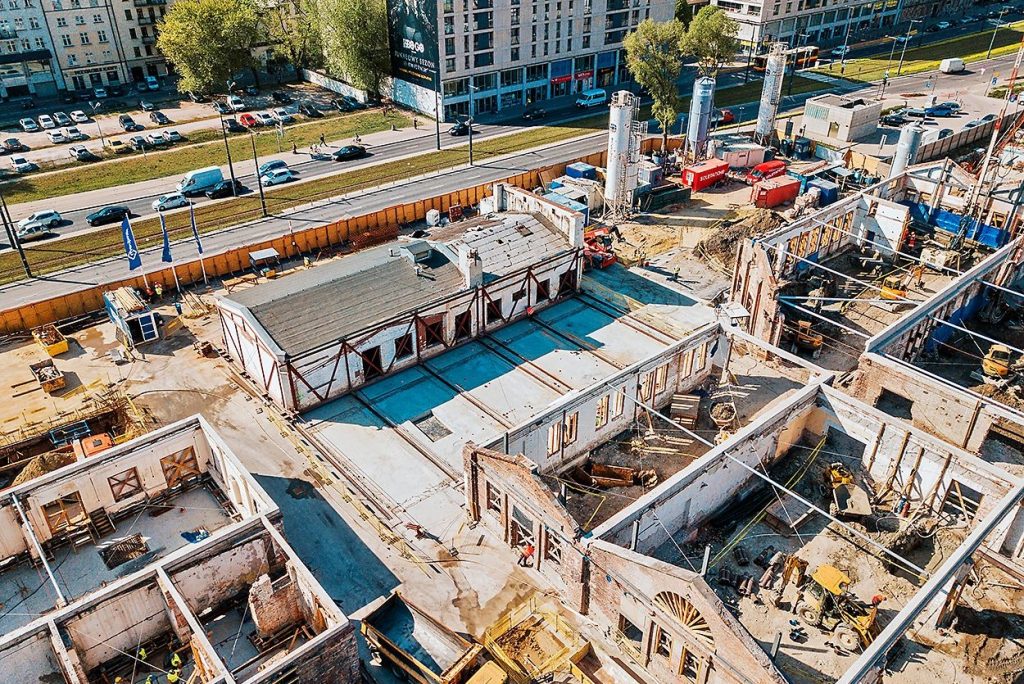 Foundations finished for Warsaw factory regeneration | Ground Engineering