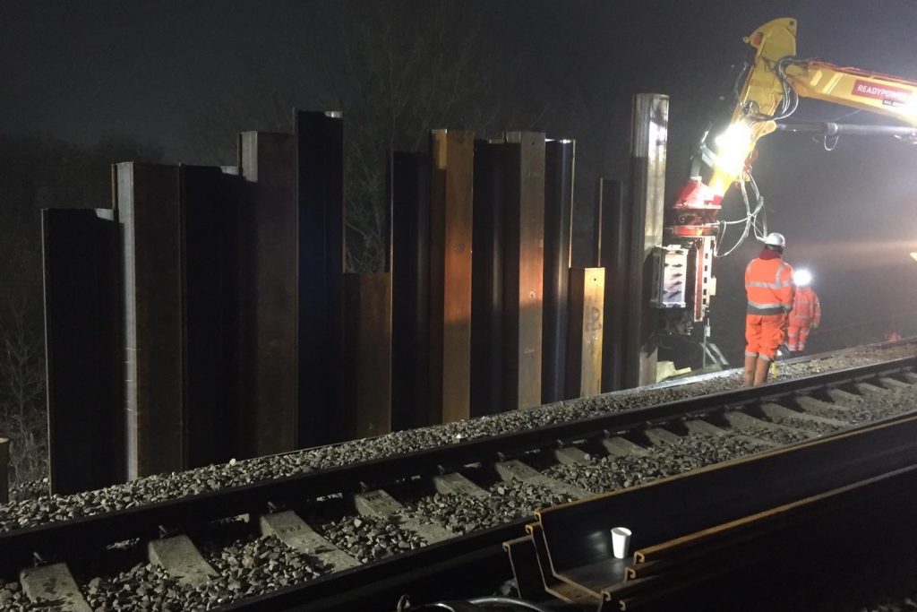 Brighton Main Line embankment stabilisation work | Ground Engineering
