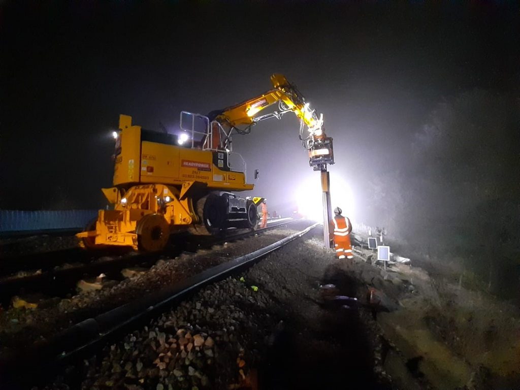 Brighton Main Line embankment stabilisation work | Ground Engineering