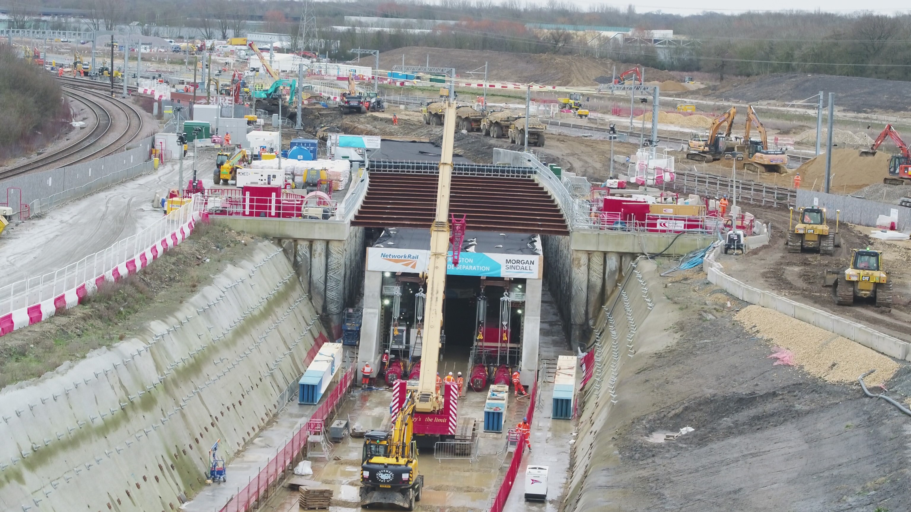 18 March: Werrington Grade Separation curved box jack | Ground ...
