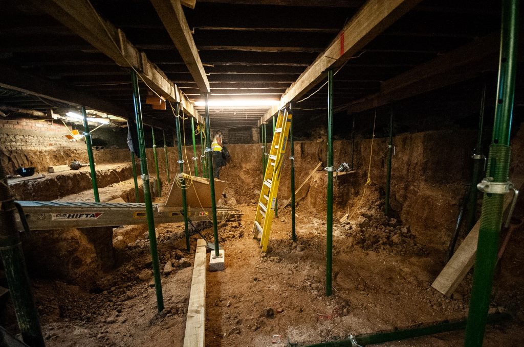 Basements: Underpinning and excavation in holy ground | Ground Engineering