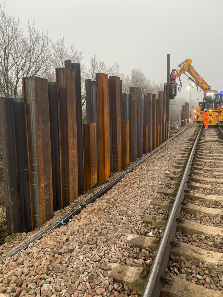 Brighton Main Line embankment stabilisation work | Ground Engineering