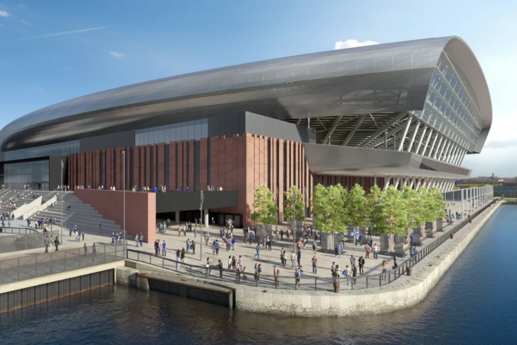 Updated design for Everton FC stadium approved | Ground Engineering