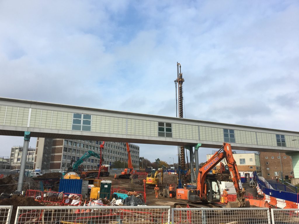 Green Piling completes Birmingham Hospital project | Ground Engineering