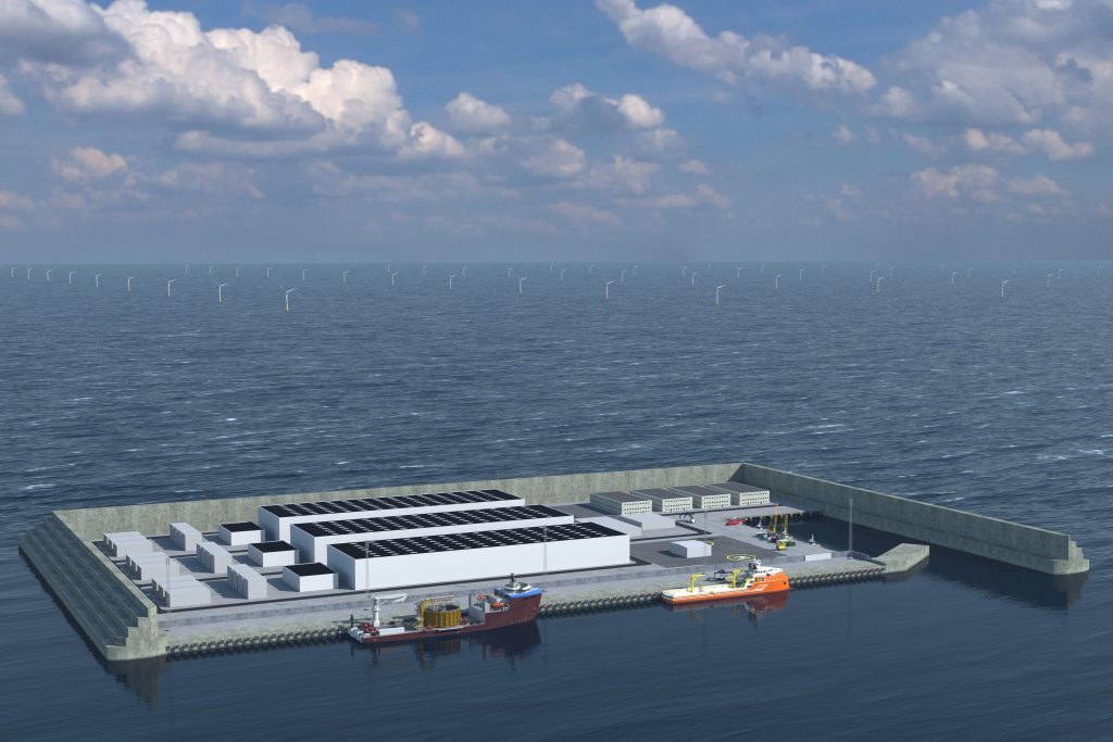 World’s first wind energy hub to be built on artificial island | Ground ...