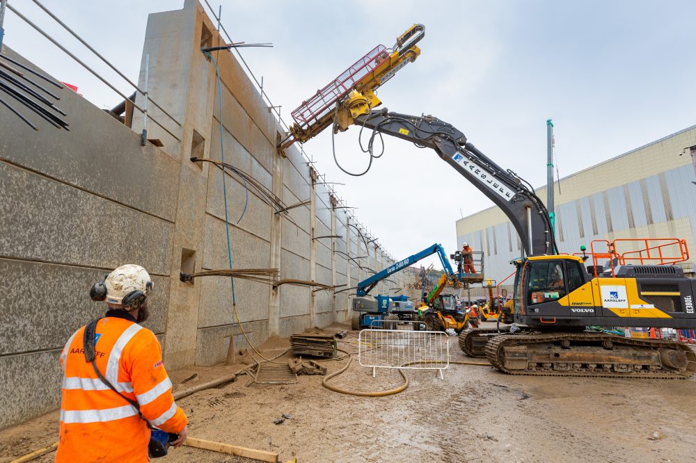 Retaining structures: Holding position in Sunderland | Ground Engineering
