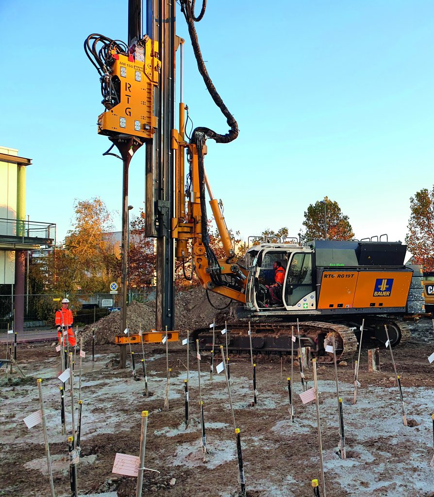 Bauer completes excavation for indoor skydiving centre | Ground Engineering