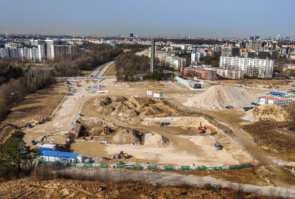 Drones used to improve construction of Munich excavation pit | Ground ...