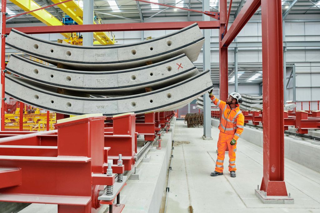 HS2: First Chiltern tunnel segments cast | Ground Engineering