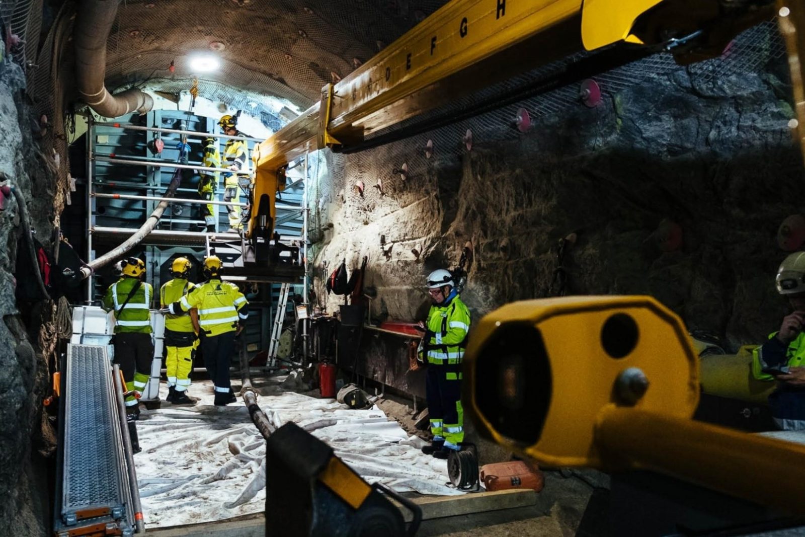 Construction Trash Tunnel