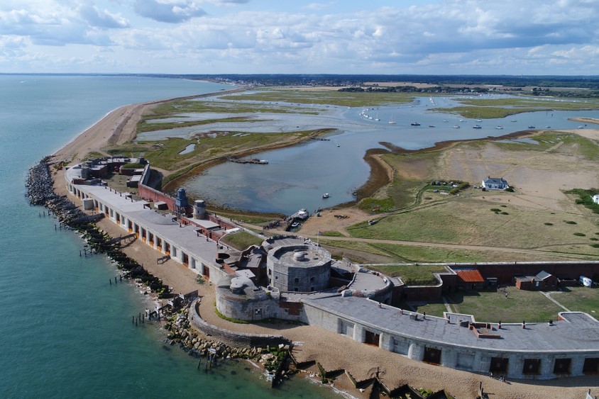 Sea causes Hampshire castle foundations collapse | Ground Engineering