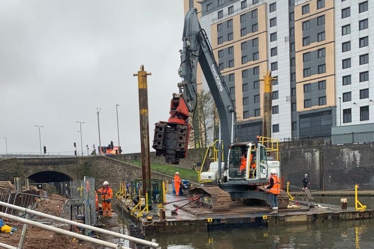 Land & Water wins piling contract for Nottingham’s Island Quarter ...