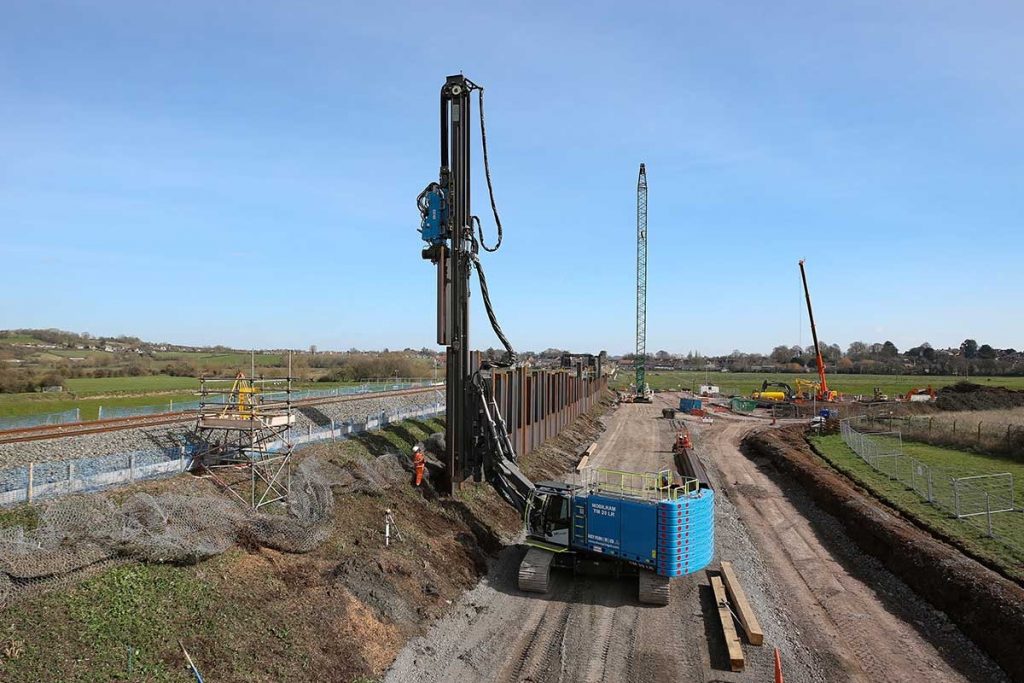 Somerset railway embankment stabilised | Ground Engineering