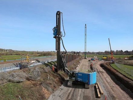 Somerset railway embankment stabilised | Ground Engineering (GE)