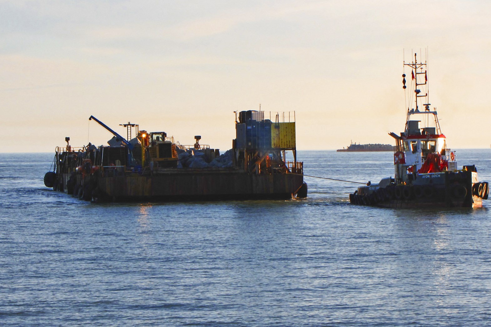 Rock delivered for Southsea coastal defences | Ground Engineering