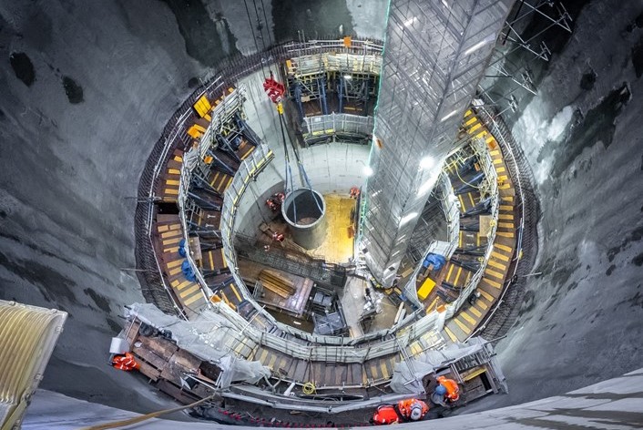 Tideway completes secondary lining for Albert Embankment shaft | Ground ...