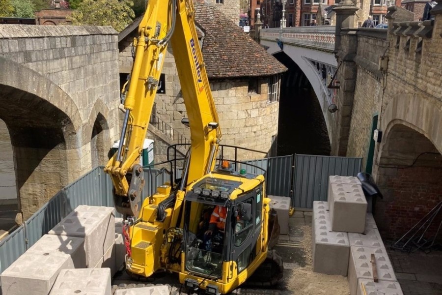 Environment Agency begins £45M flood defence works across York | Ground ...
