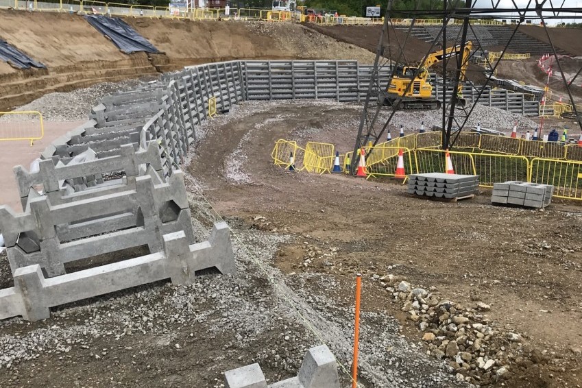 Phi Group begins retaining wall works for A2 junction improvements ...