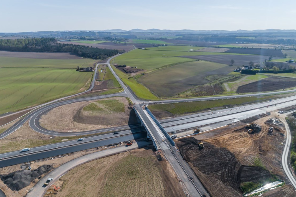 A9 dualling: Milestone met on Luncarty to Pass of Birnam scheme ...