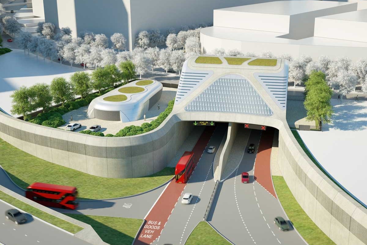 Sheet Piling UK working on Silvertown Tunnel | Ground Engineering